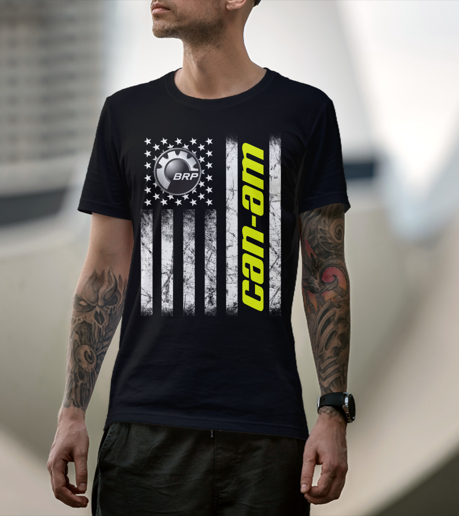 BRP Can-Am Flag T-Shirt