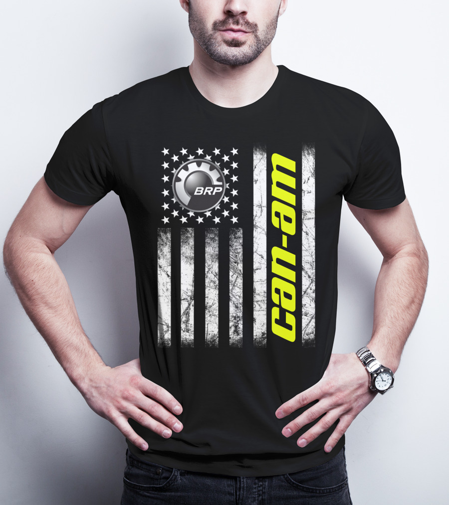 BRP Can-Am Flag T-Shirt