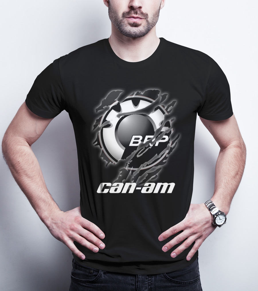 Brp Can-Am Logo Claw Mark T-Shirt