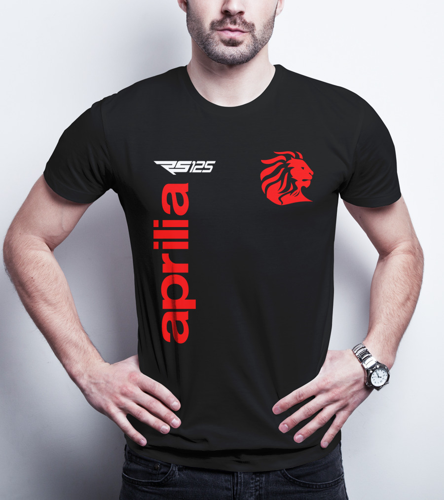 Aprilia Rs125 Red Lion T-Shirt