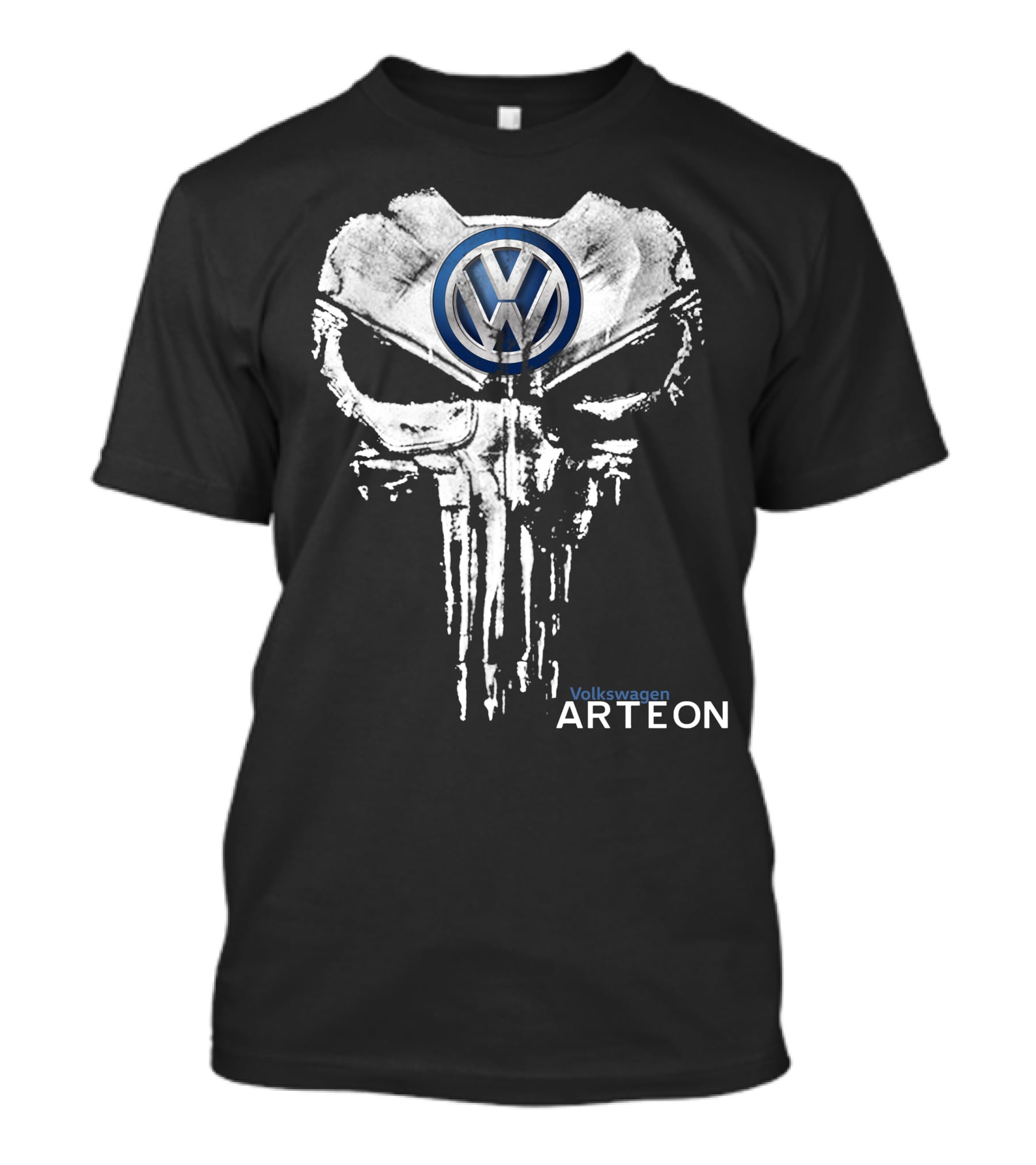 Volkswagen Arteon Skull Logo Fusion T-Shirt