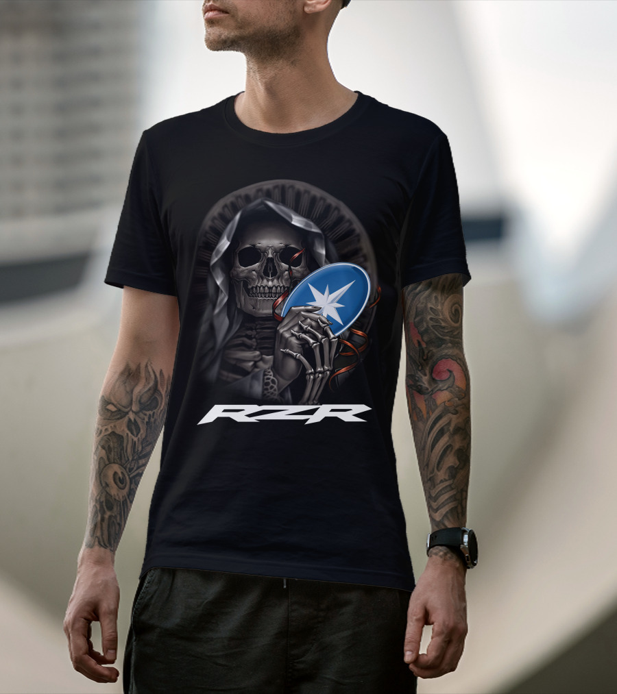 Rzr Grim Reaper Holding Star T-Shirt