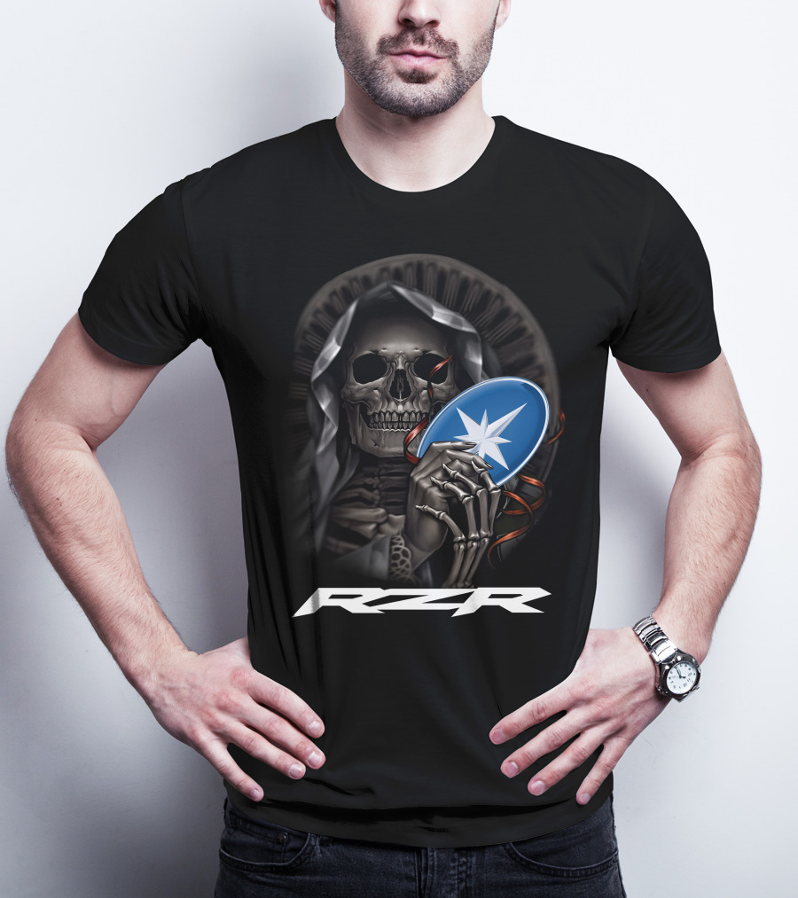 Rzr Grim Reaper Holding Star T-Shirt