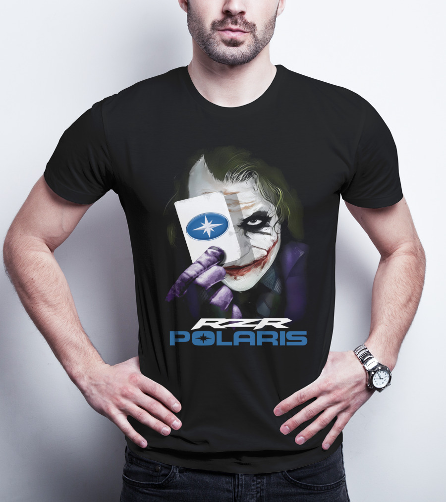 Rzr Joker Polaris Playing Card T-Shirt