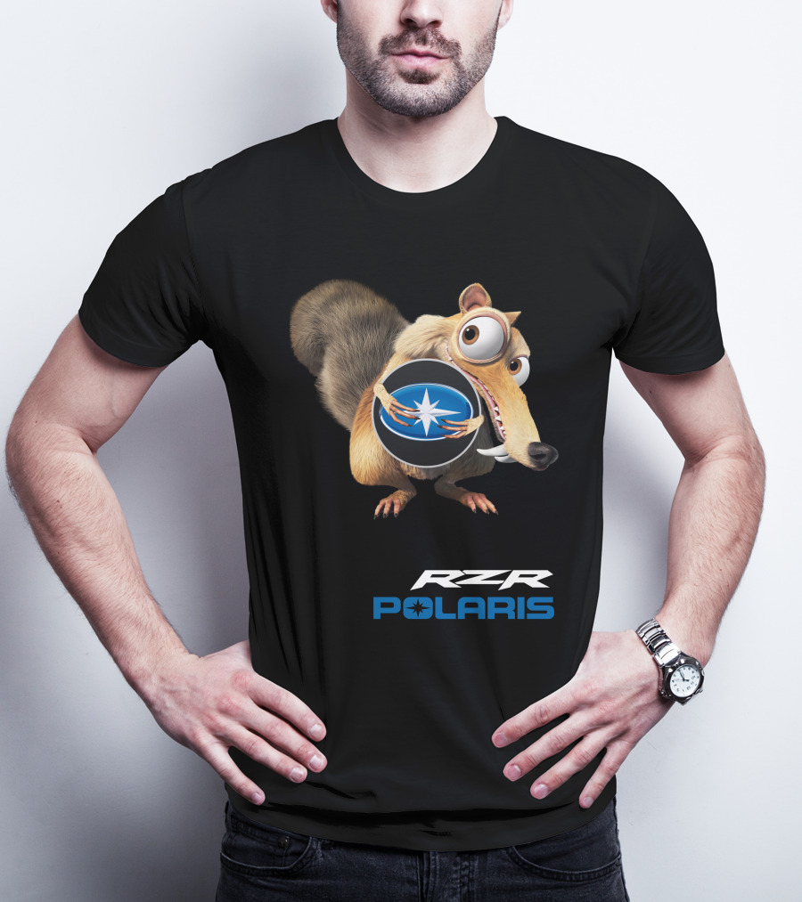 Rzr Polaris Ice Age Scrat T-Shirt