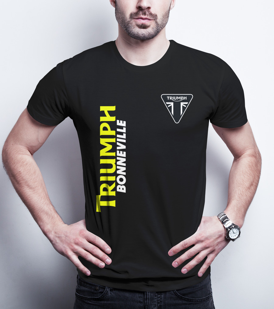 Triumph Bonneville Logo Triumph Triangular T-Shirt