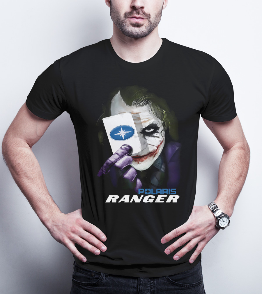 Polaris Ranger Joker Card Face T-Shirt