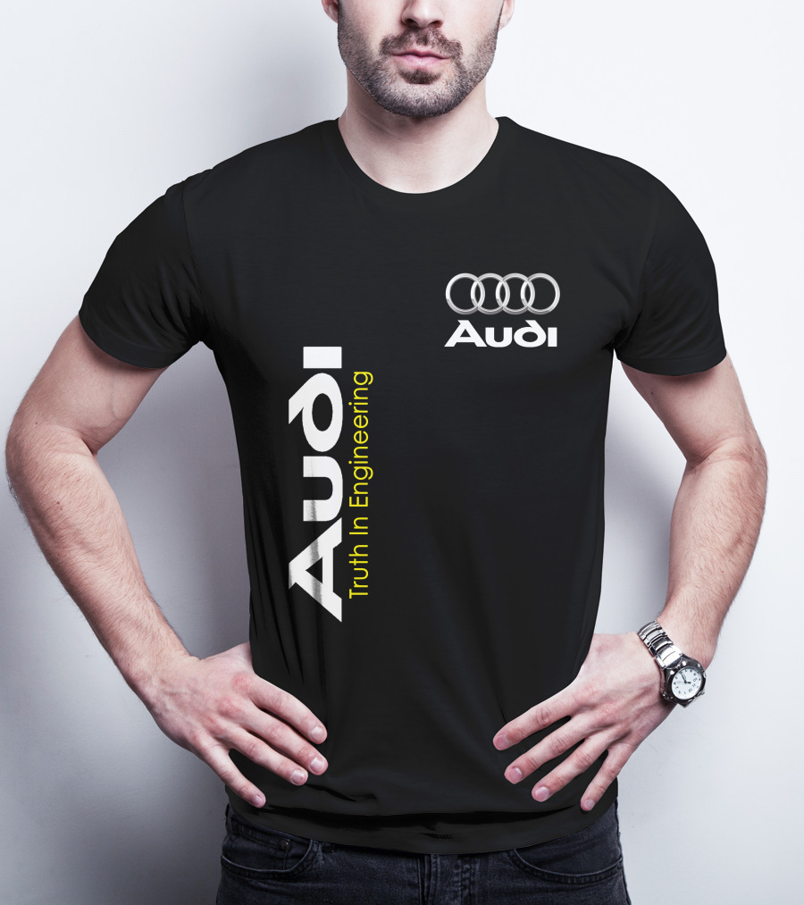 Audi Truth In Engineering Logo Rings T-Shirt