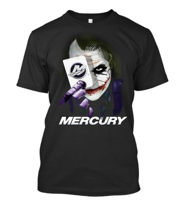 Mercury M Comic Villain Cardface T-Shirt