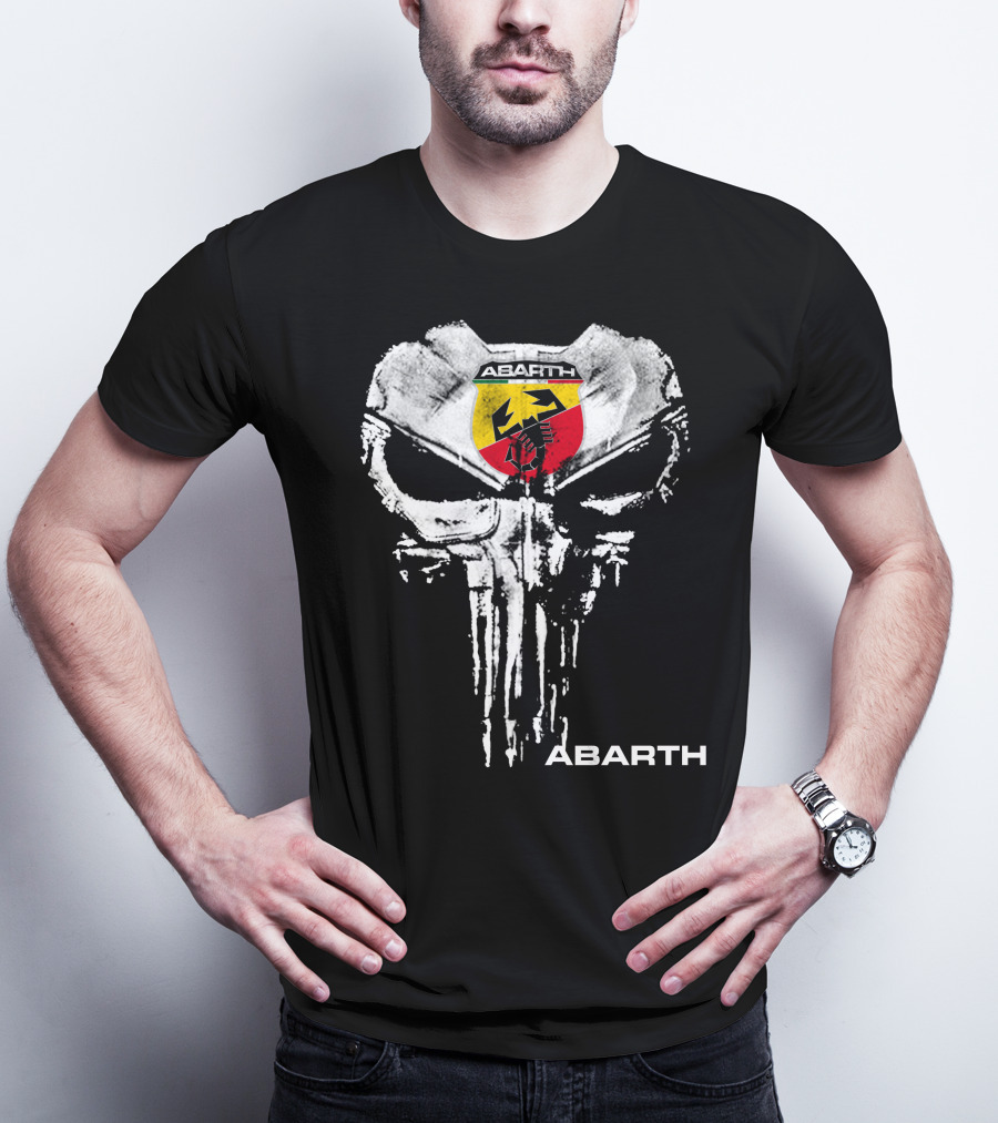 Abarth Punisher Skull T-Shirt