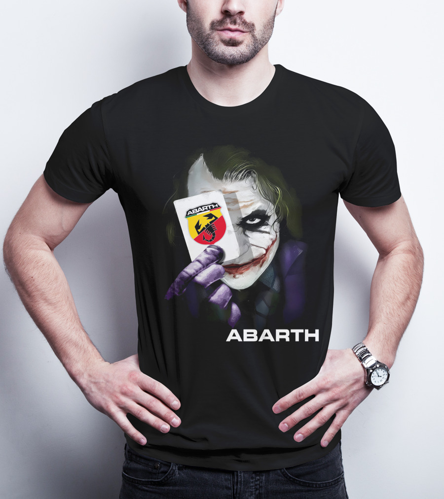 Abarth Joker Playing Card T-Shirt