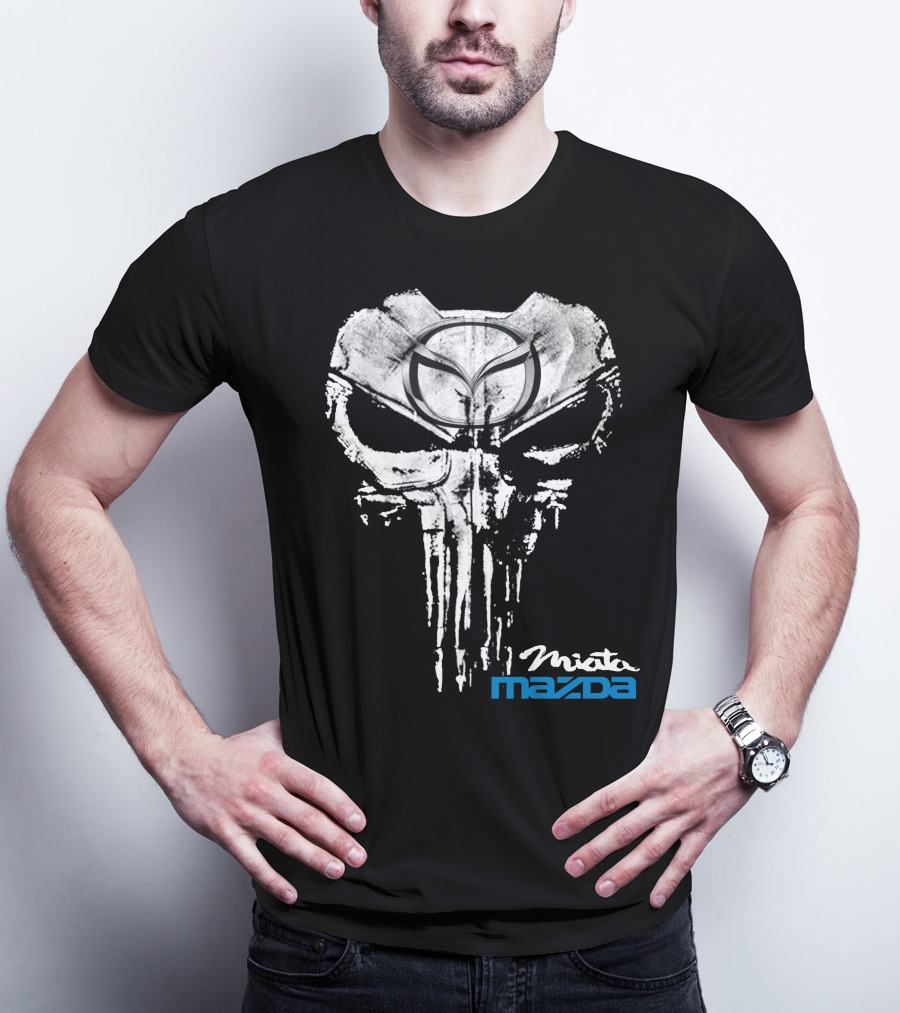 Mazda Miata Skull T-Shirt