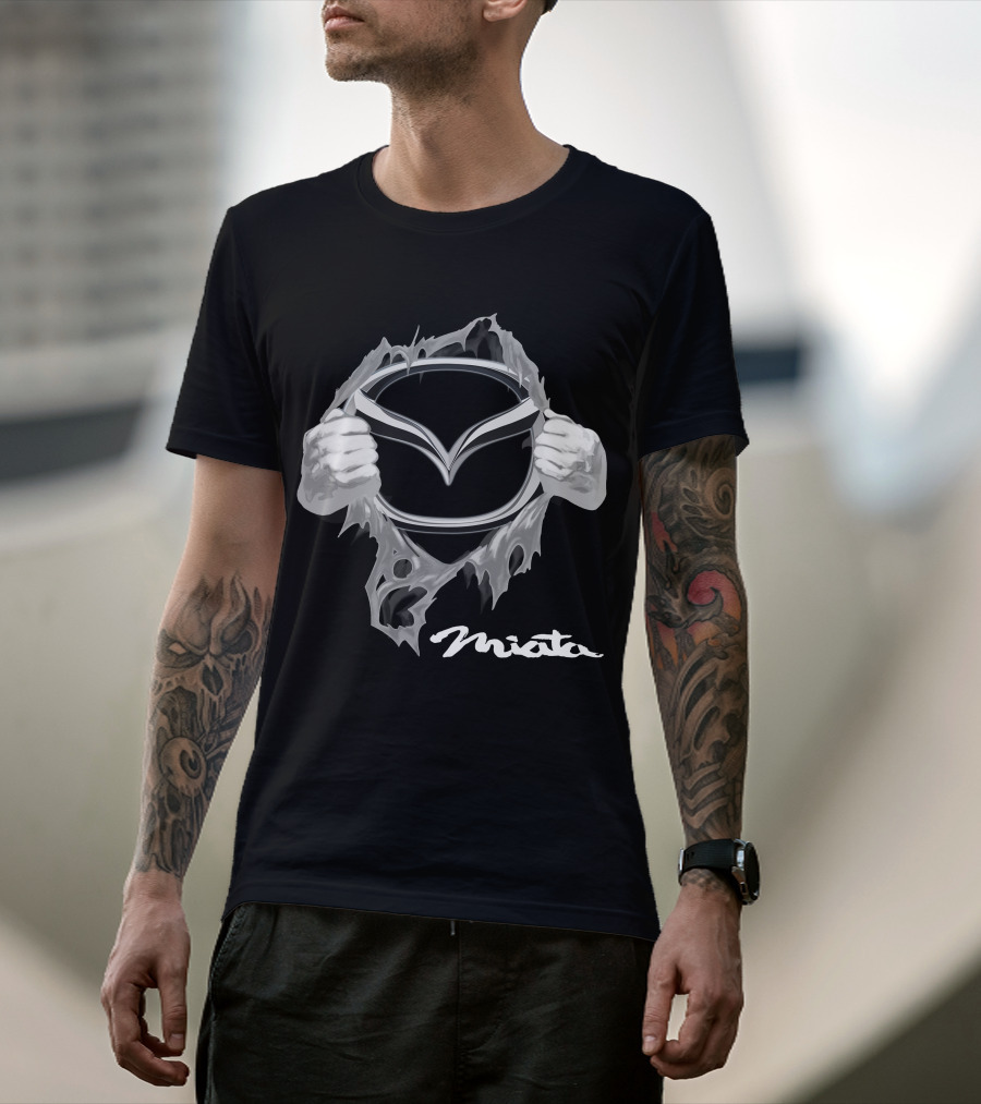 Mazda Miata Logo Hands T-Shirt
