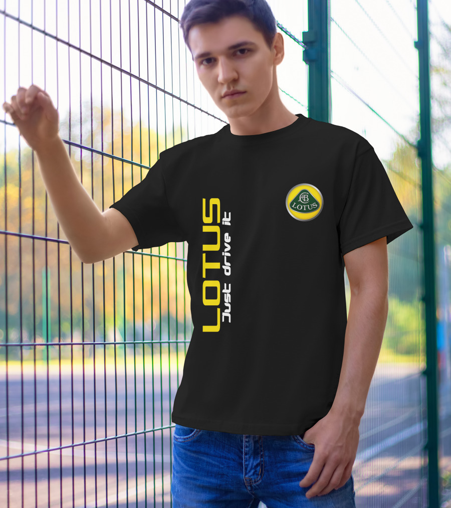 Lotus Just Drive It Logo Badge T-Shirt
