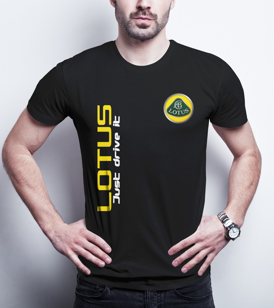 Lotus Just Drive It Logo Badge T-Shirt