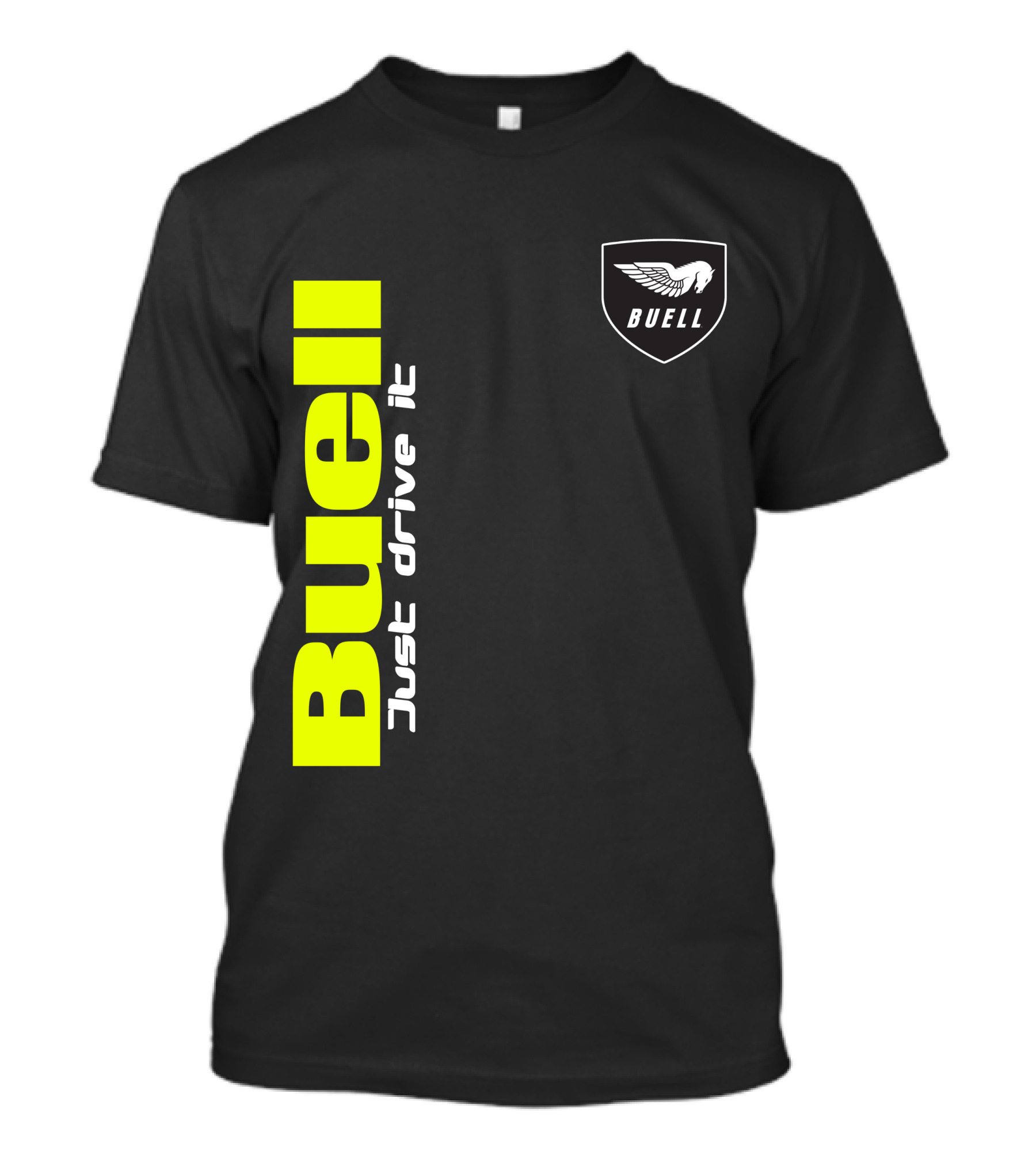Buell Just Drive It Wing T-Shirt