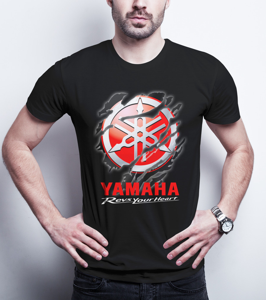 Yamaha Revs Your Heart 04 Red T-Shirt
