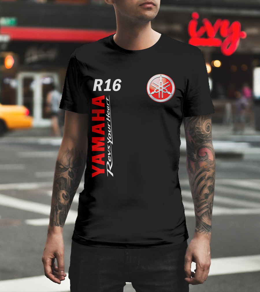 Yamaha R16 Revs Your Heart T-Shirt