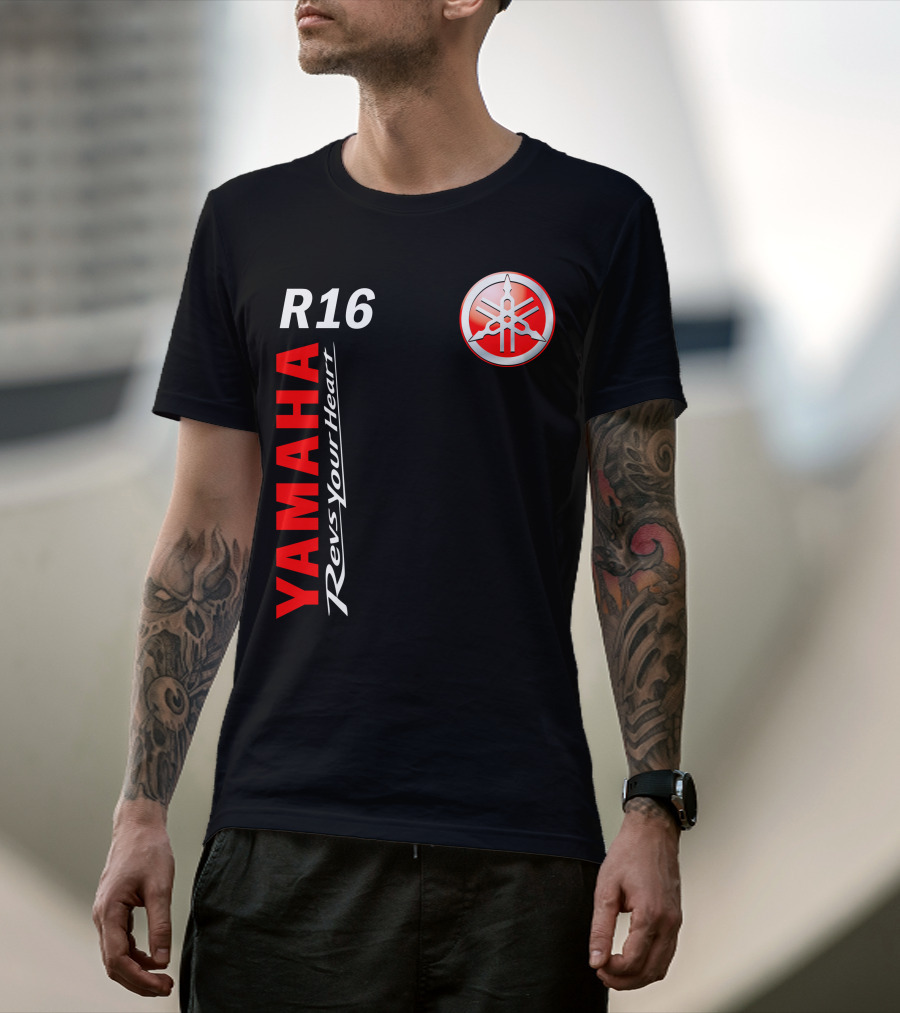 Yamaha R16 Revs Your Heart T-Shirt