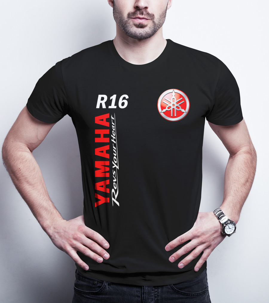 Yamaha R16 Revs Your Heart T-Shirt