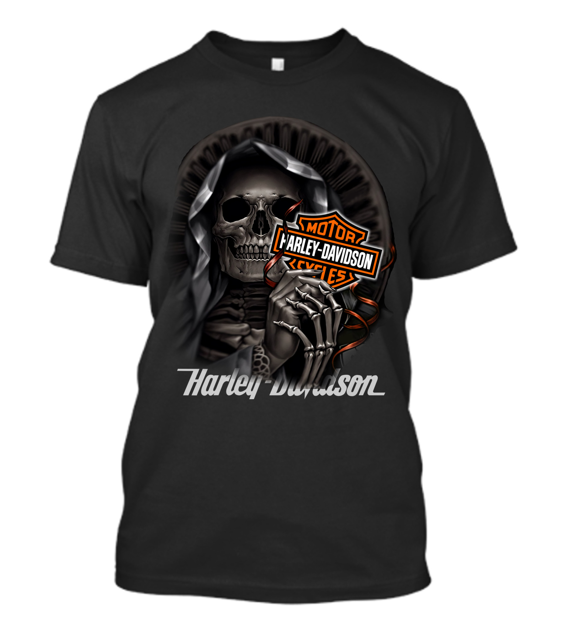 Harley Davidson Motorcycles Skeleton Reaper T-Shirt