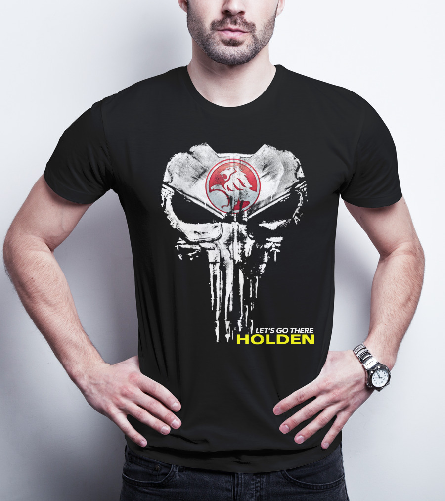 Let's Go There Holden Skull Lion T-Shirt