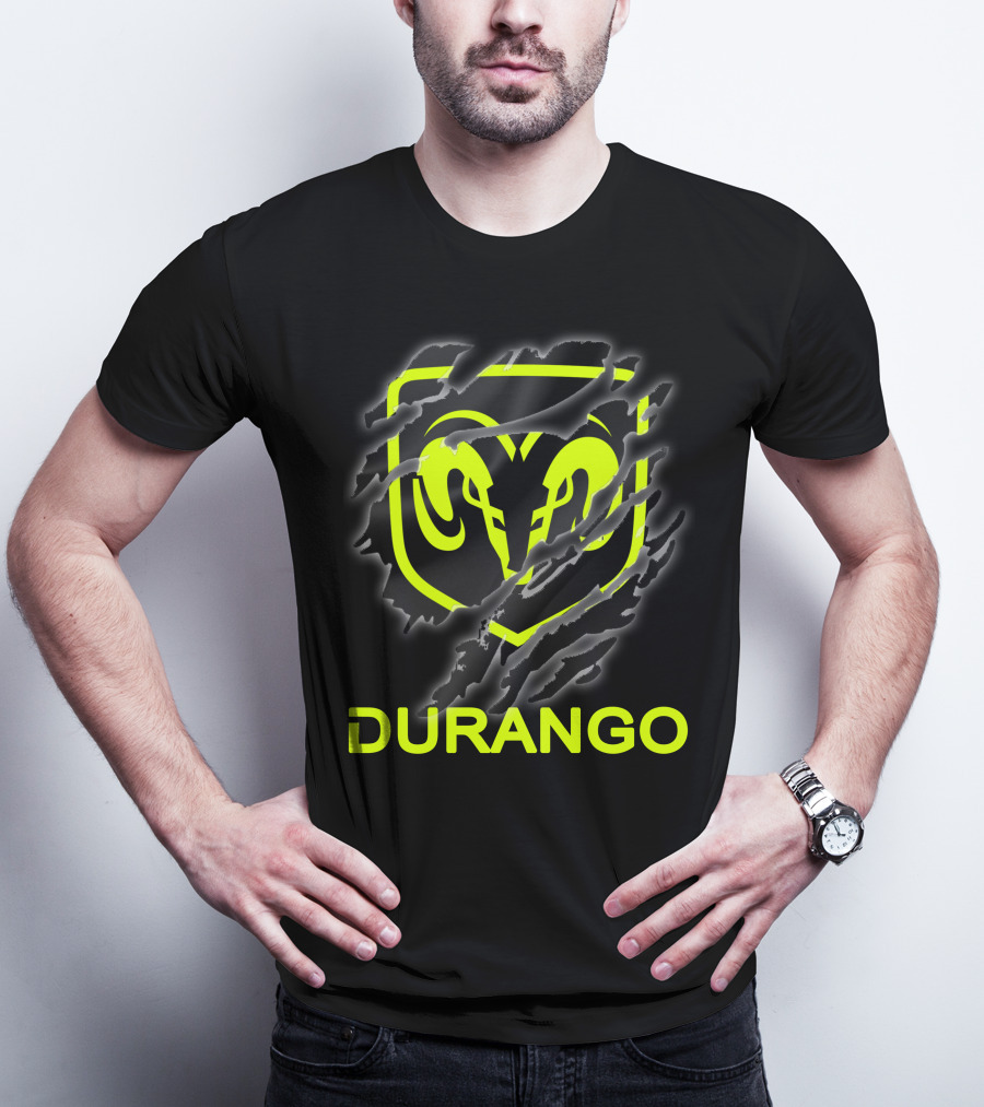 Dodge Durango 02 Ram Logo Claw Marks T-Shirt