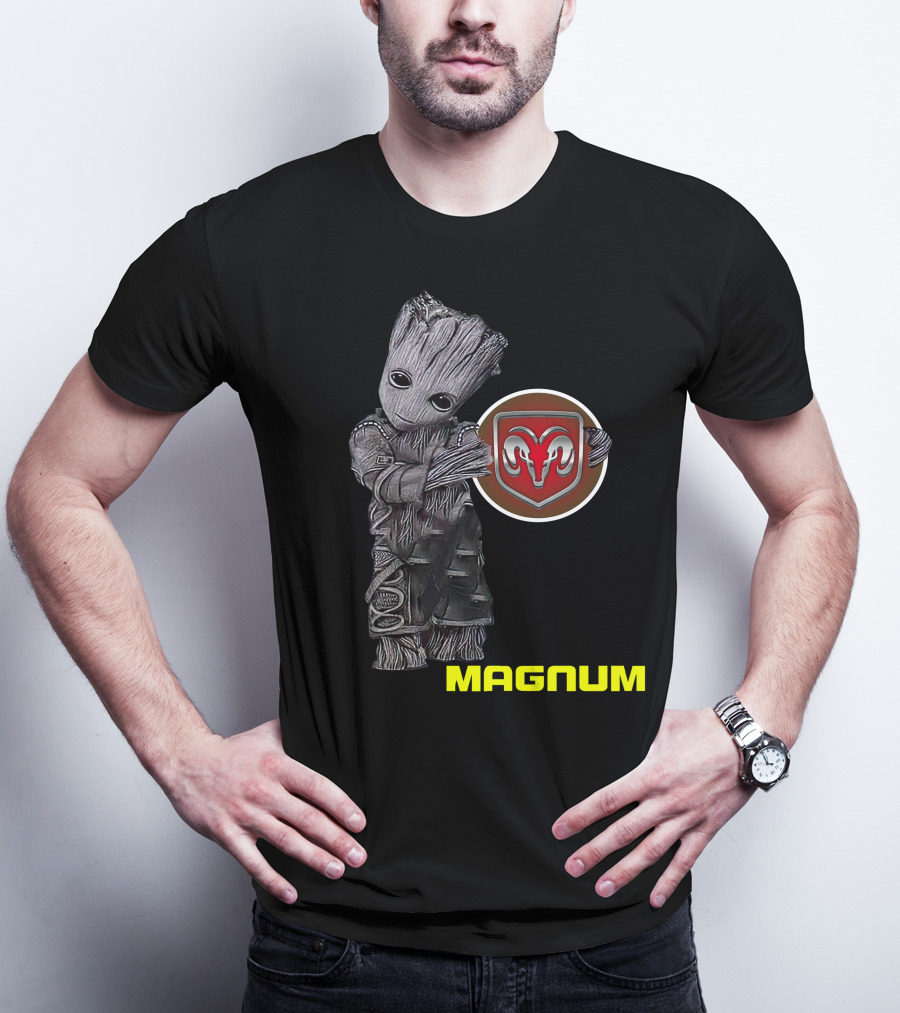 Magnum Groot Standing With Ram T-Shirt