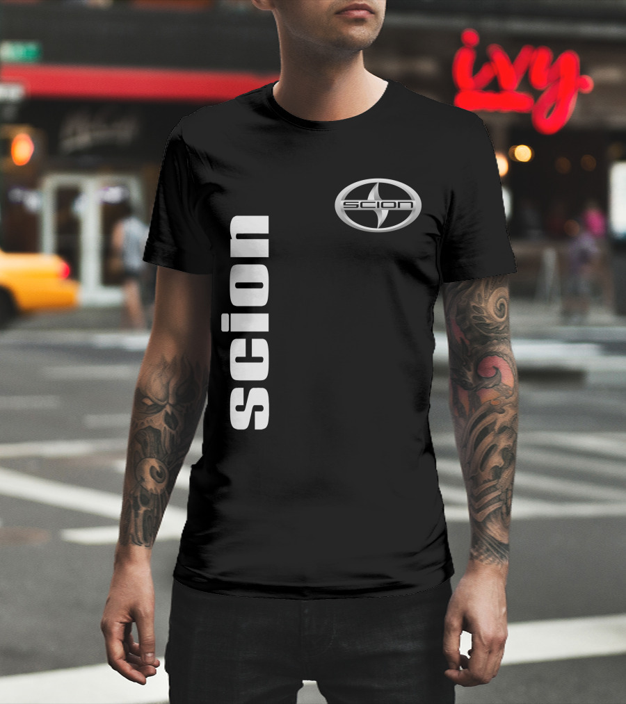 Scion 09 Automotive Logo Vertical T-Shirt