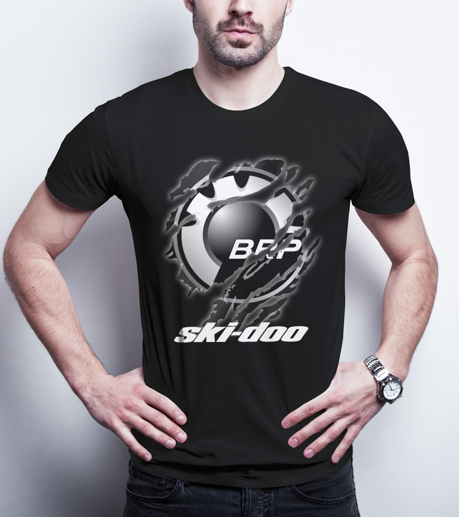 Brp Ski-Doo Claw Scratch Logo T-Shirt