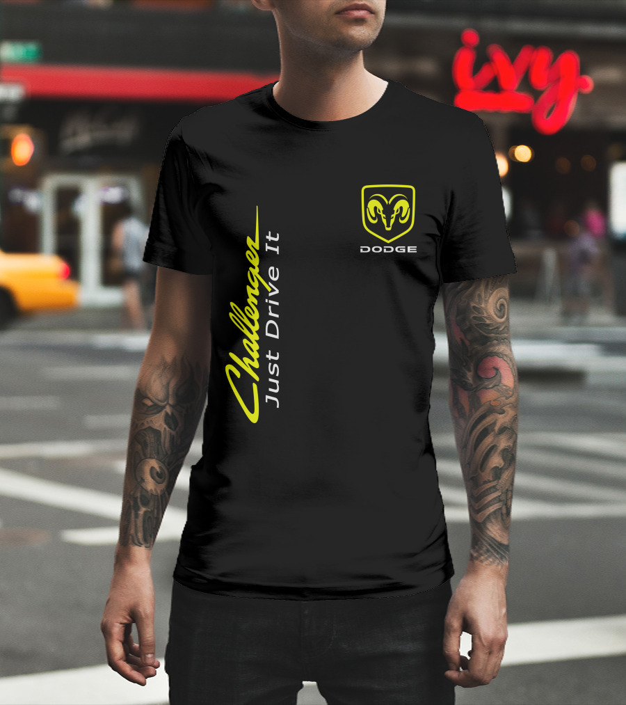 Dodge Challenger Just Drive It T-Shirt