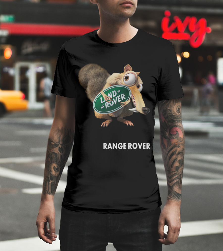 Range Rover Land Rover Ice Age Scrat T-Shirt