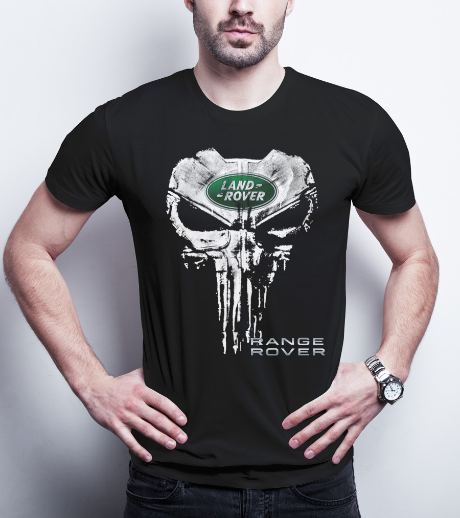 Land Rover Punisher Skull Range Rover T-Shirt