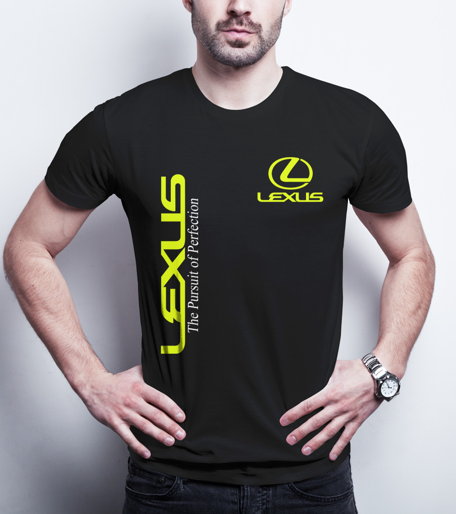 Lexus The Pursuit Of Perfection Neon Logo T-Shirt