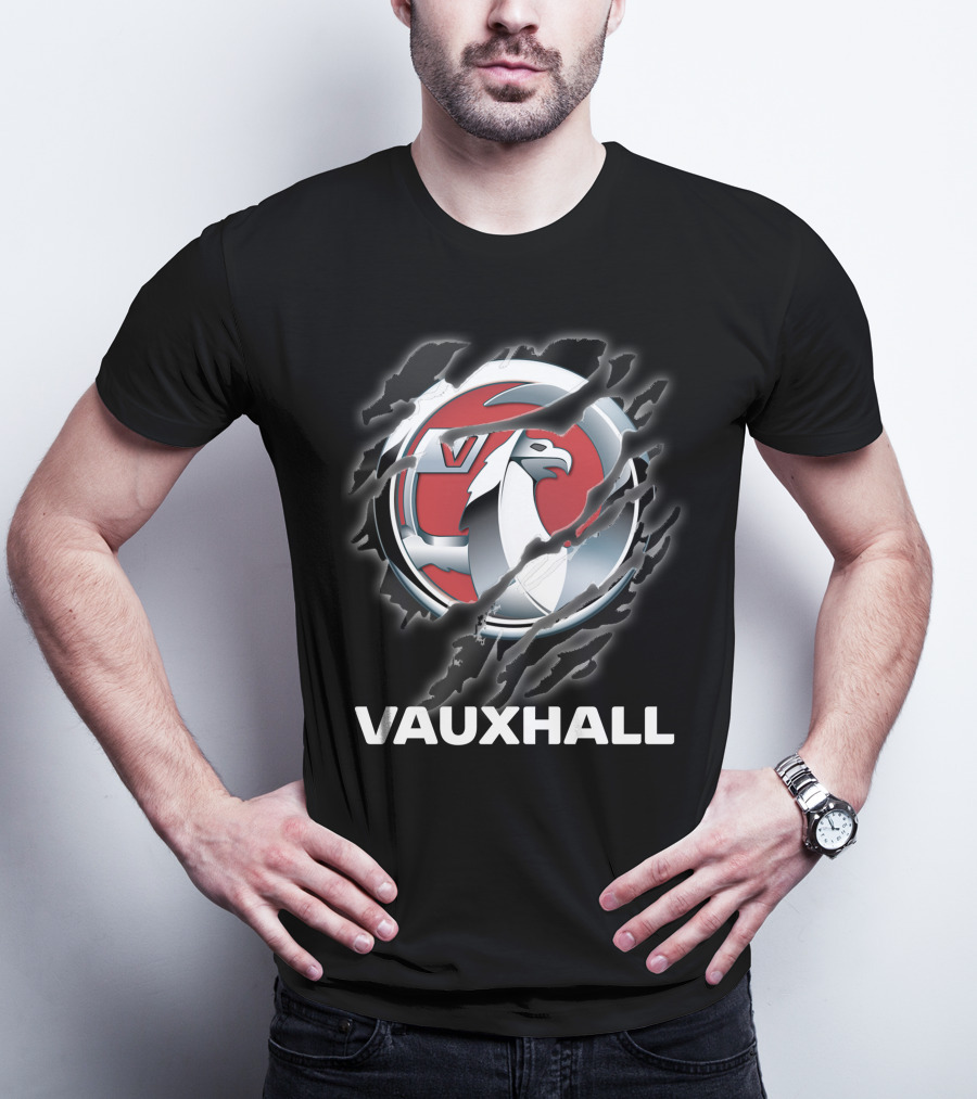 Vauxhall Logo With Dynamic Claw Marks T-Shirt