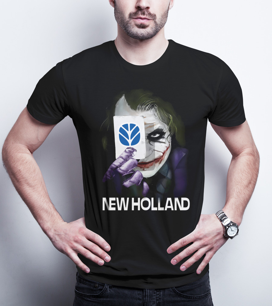 New Holland Joker Card Face T-Shirt