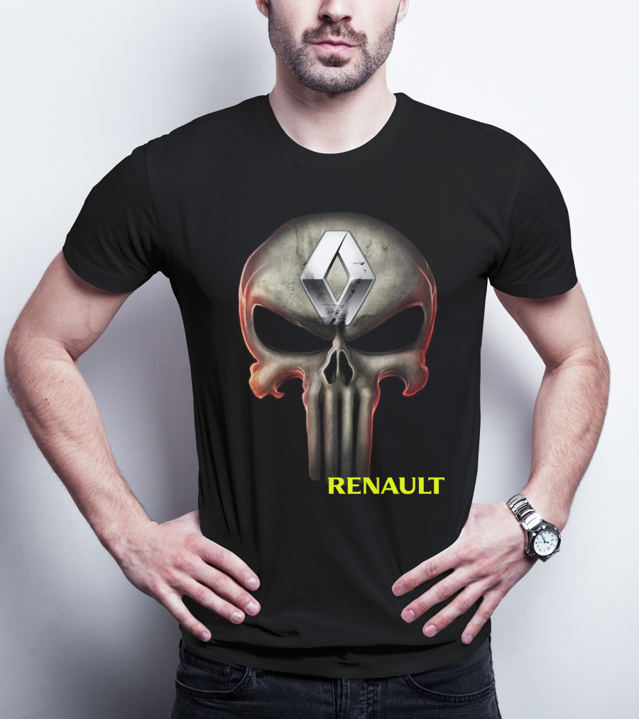 Renault Punisher Skull T-Shirt
