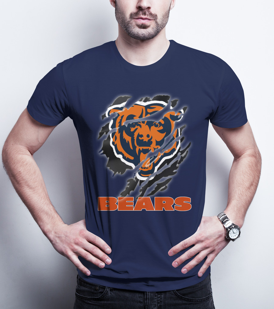 Chicago Bears 05 Bear Claw T-Shirt