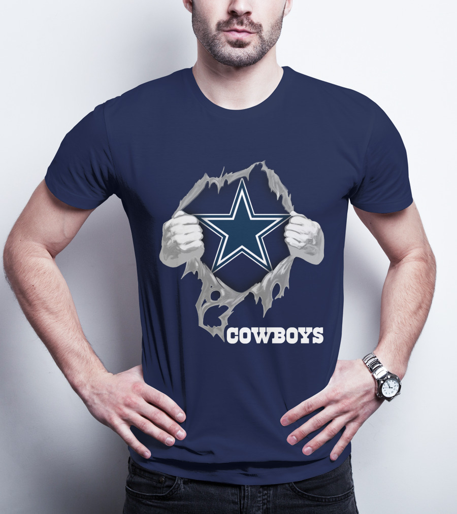 Cowboys 07 Star Logo Burst T-Shirt