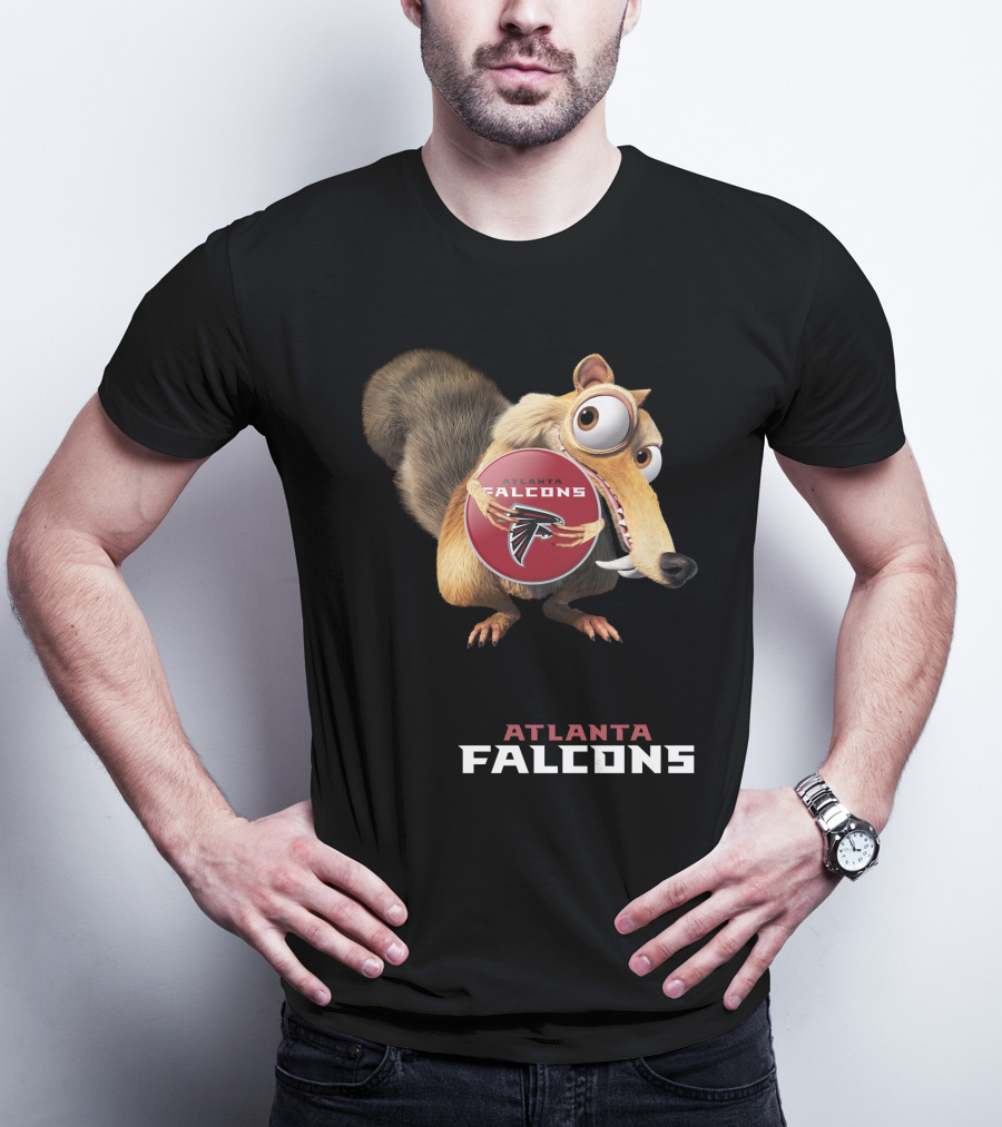 Atlanta Falcons Ice Age Crossover Scrat T-Shirt