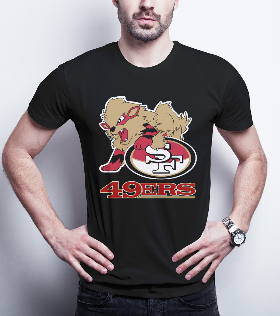 49ers Sf Logo Arcanine Fusion T-Shirt