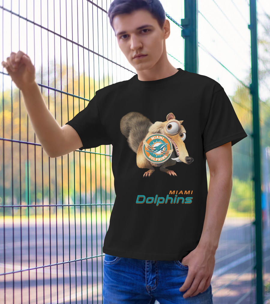 Miami Dolphins Scrat T-Shirt