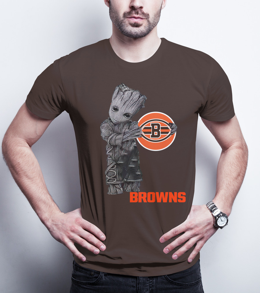 Browns Groot Meets Football Team Spirit T-Shirt