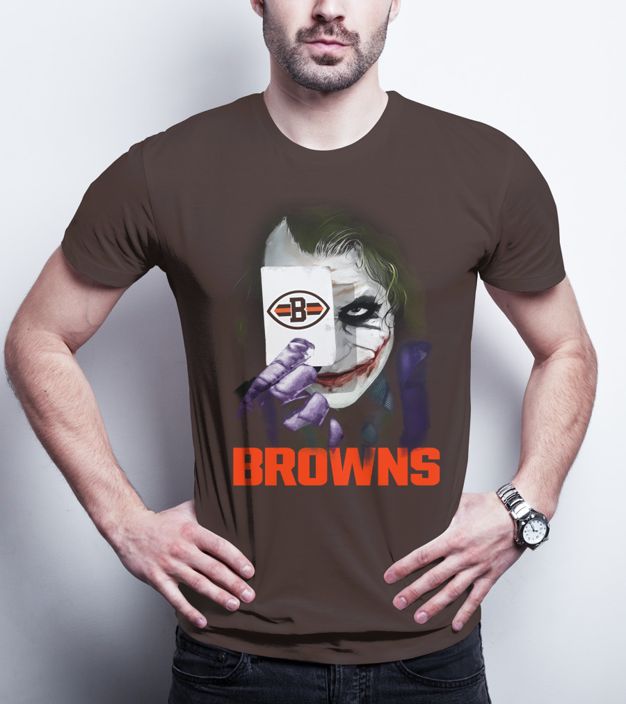 Browns Joker Card T-Shirt