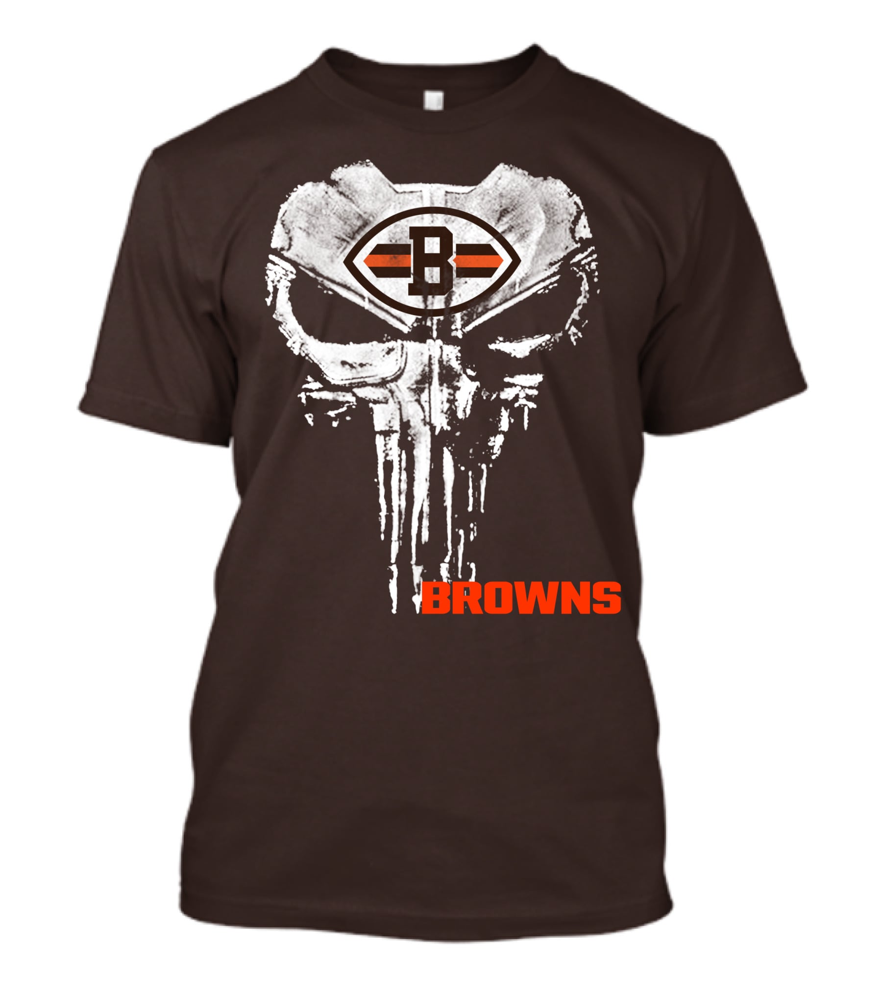 Browns Skull Logo B T-Shirt