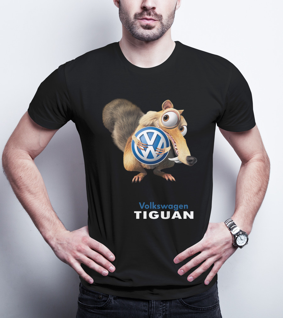 Volkswagen Tiguan Soc Scrat With Volkswagen T-Shirt