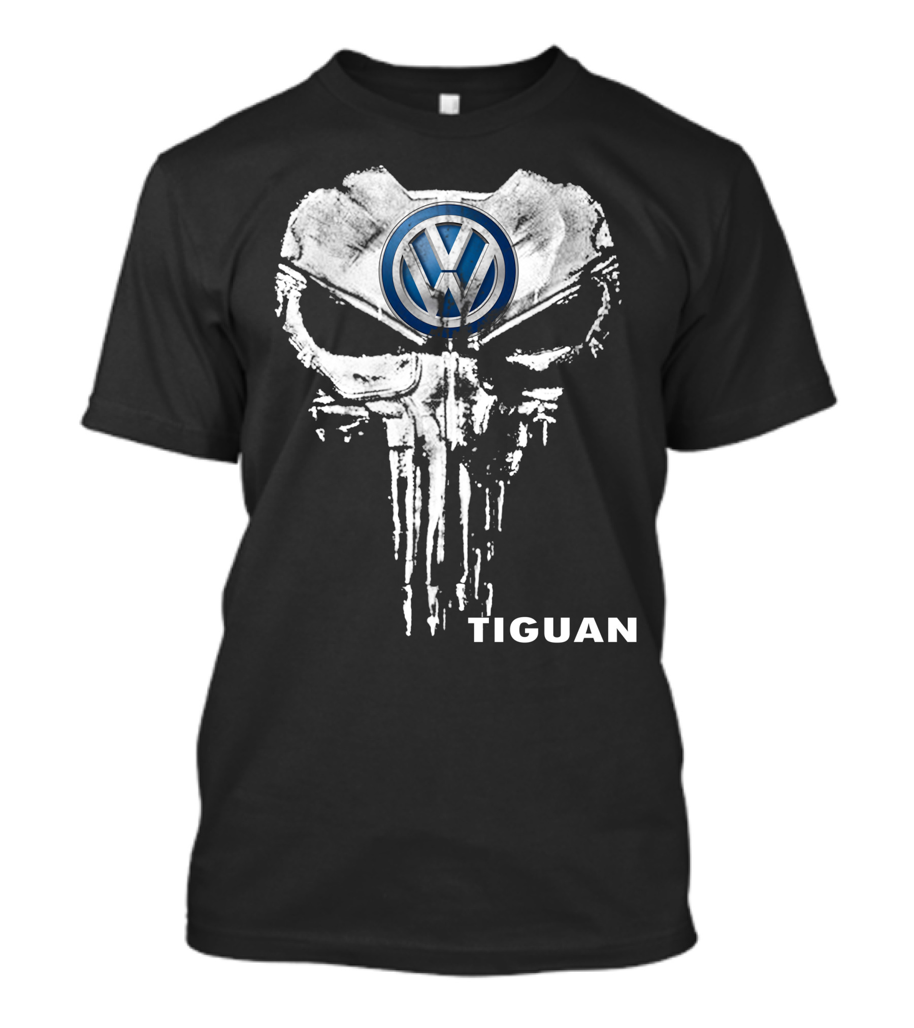 Volkswagen Tiguan Punisher Skull T-Shirt