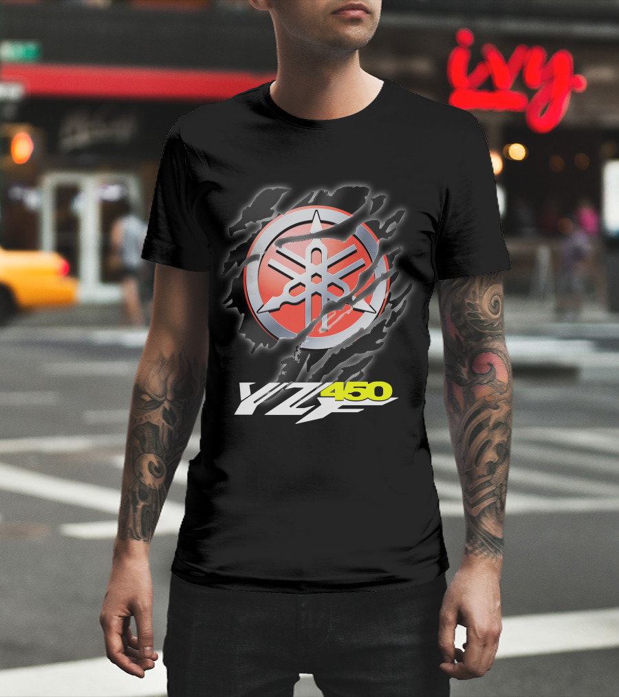 Yamaha Yz450 Racing Logo T-Shirt