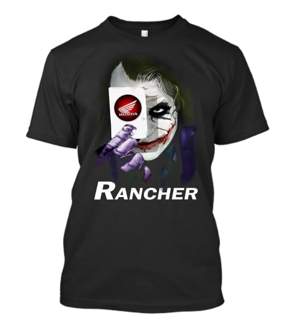 Rancher Honda Joker Playing Card T-Shirt
