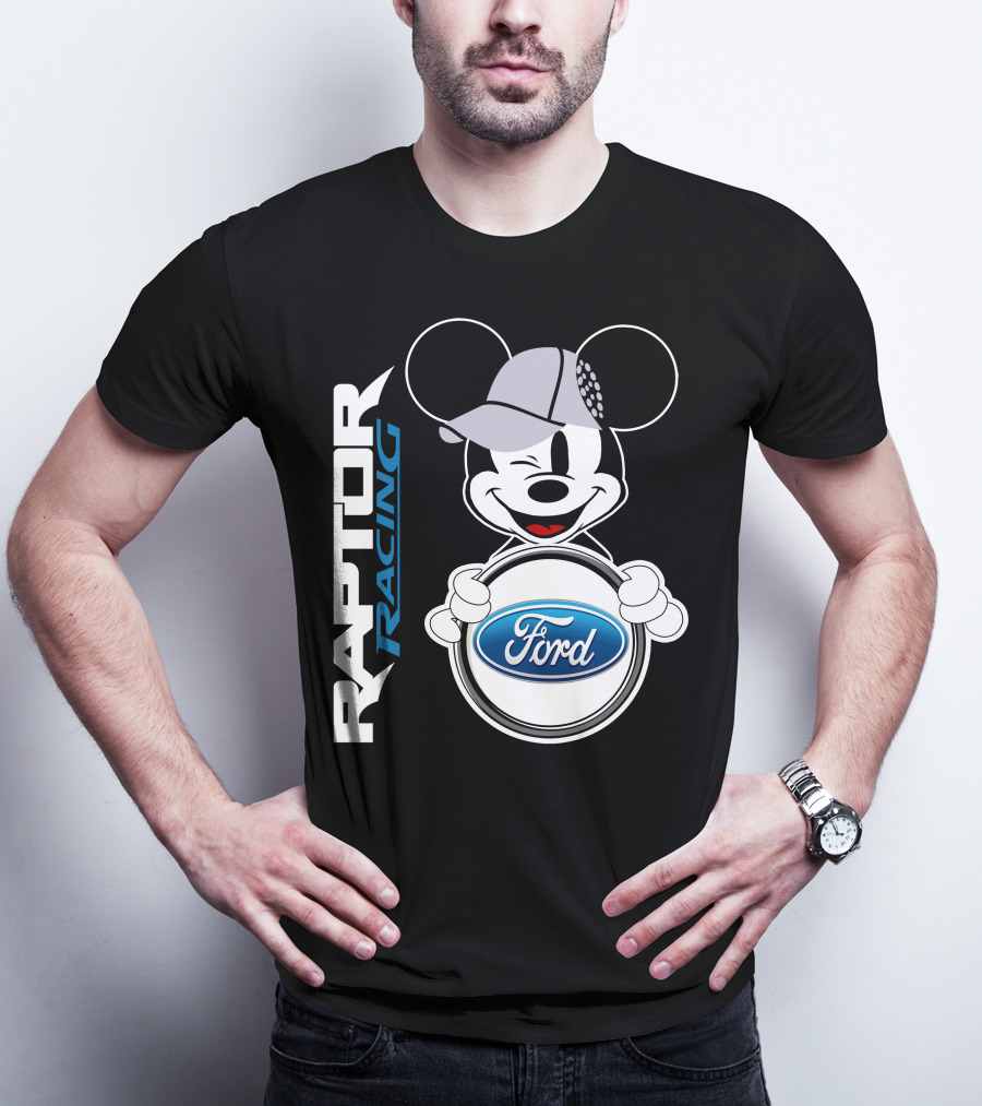 Raptor Racing Ford Mickey Mouse T-Shirt